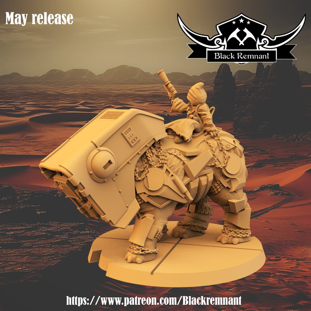 Jawa on Luggabeast Star Wars Legion Compatible 3D Printed Resin ...