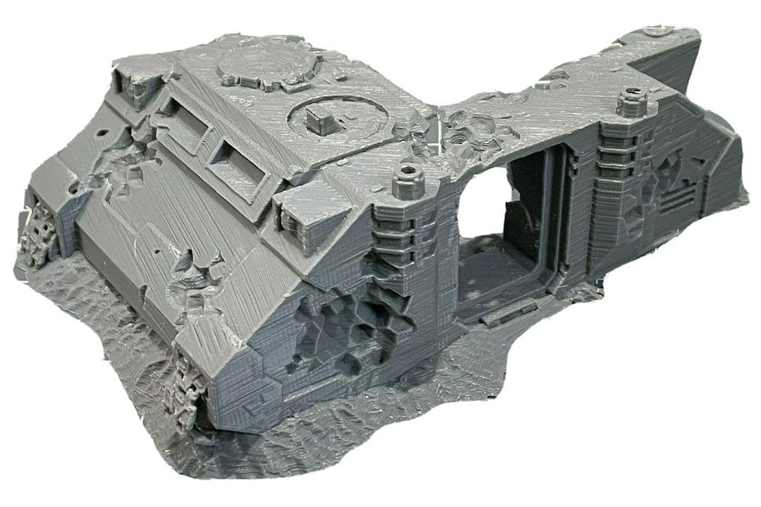Rhino Wreck Terrain 28mm Miniature Scenery Compatible Warhammer 40k - Etsy