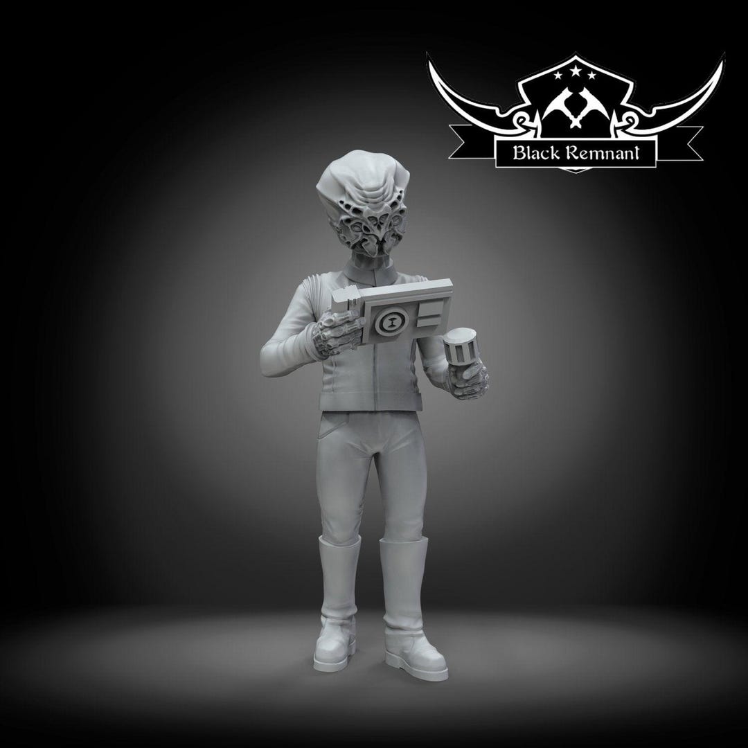 Osnullus Crew - Star Trek 28mm Compatible 3D Printed Resin Miniatures ...