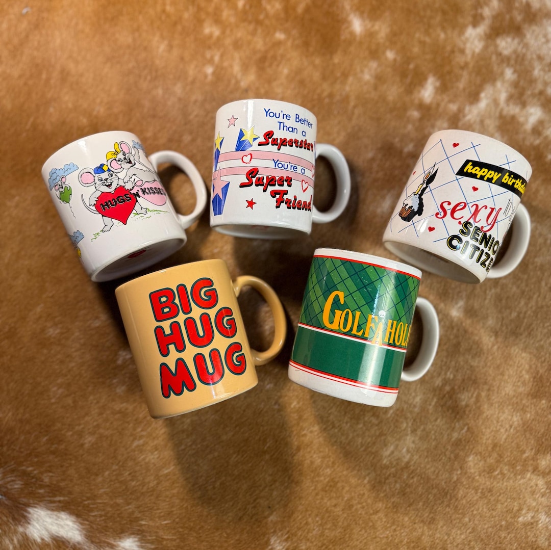 Vintage Coffee Mug: 90s Nostalgia Retro Design - Etsy