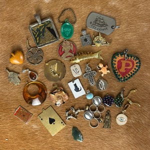 Pick One - Eclectic Collection of Vintage Pendants – Unique Charms for ...