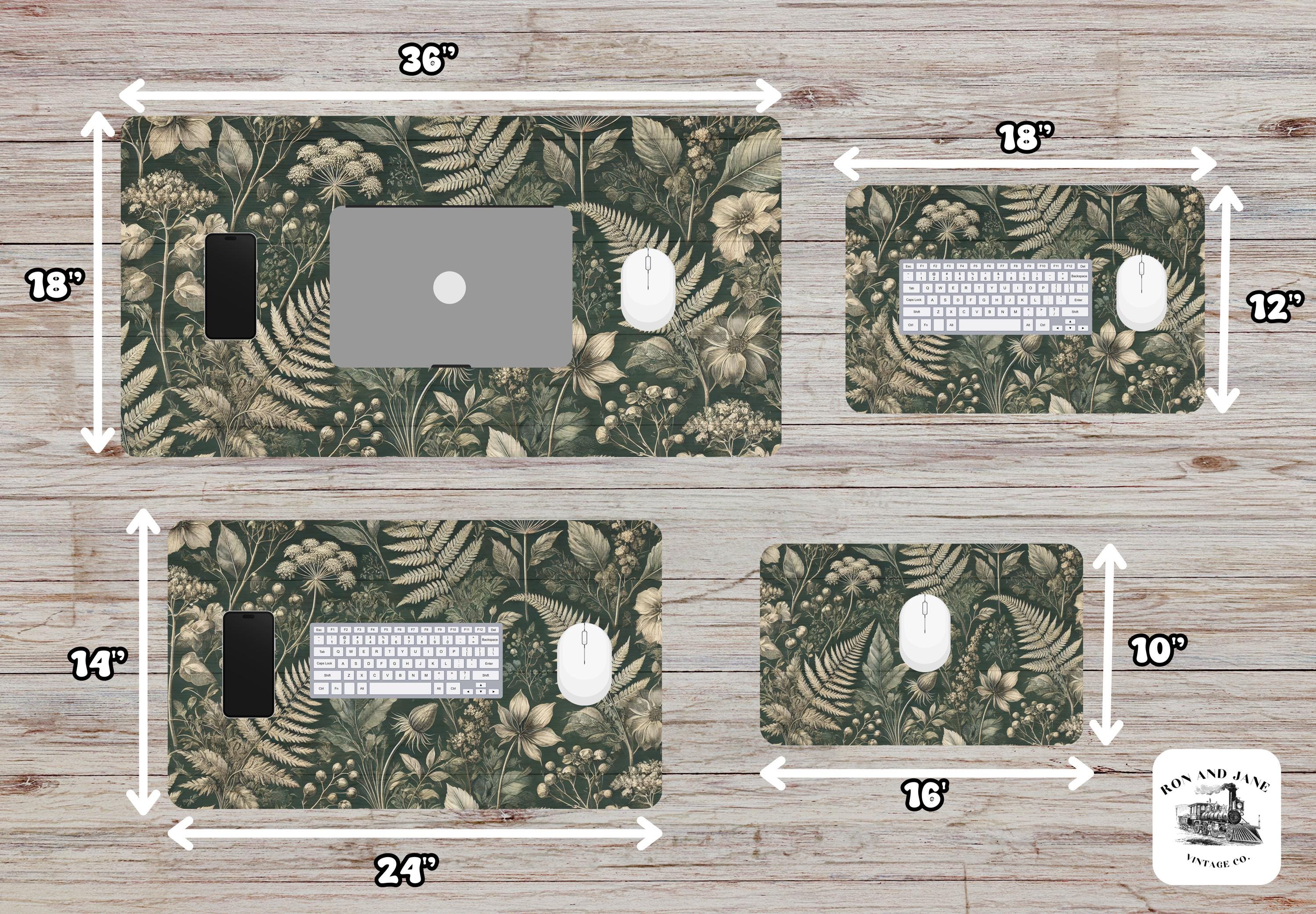 Boho Fall Pumpkin Desk Mat: Cozy Autumn Office Decor, Made in USA - Etsy