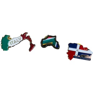 Rare Vintage Enamel Pins Collection - World Travel Souvenirs, Retro ...