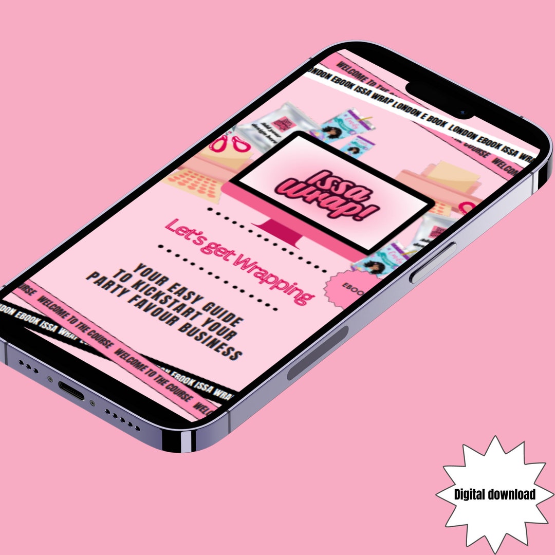 Issa Wrap London-let's Get Wrapping 2024 Ebook - Etsy