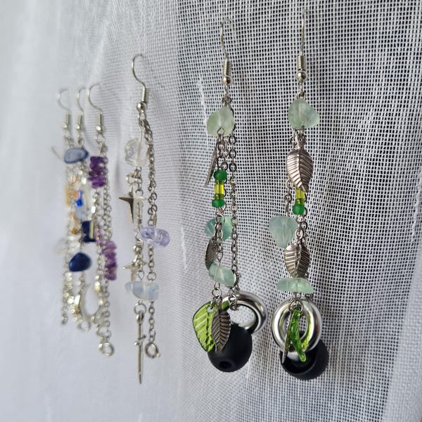 Rave Ears With Earrings - Etsy UK