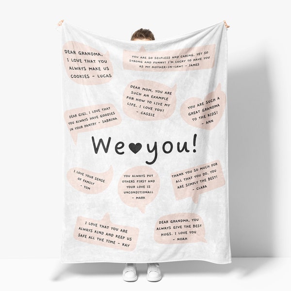Custom Blanket Sayings - Etsy