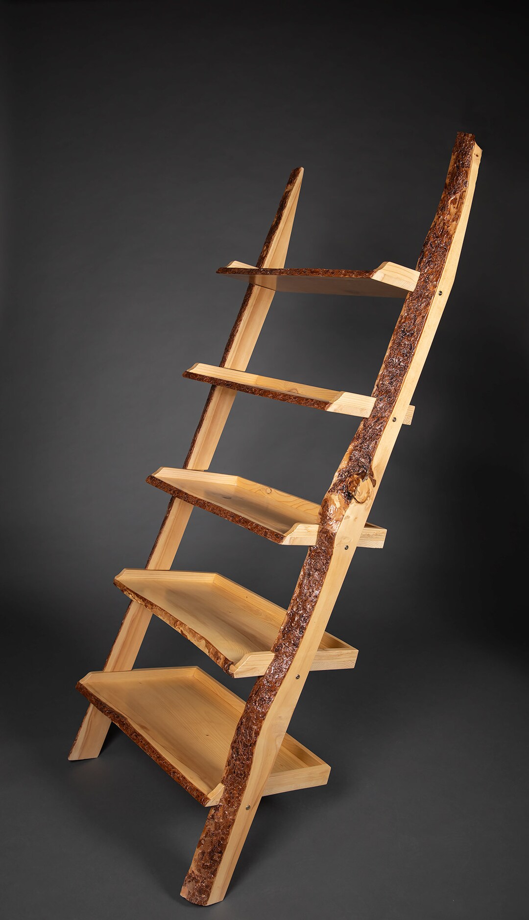 Hand Made Live Edge Ladder - Etsy