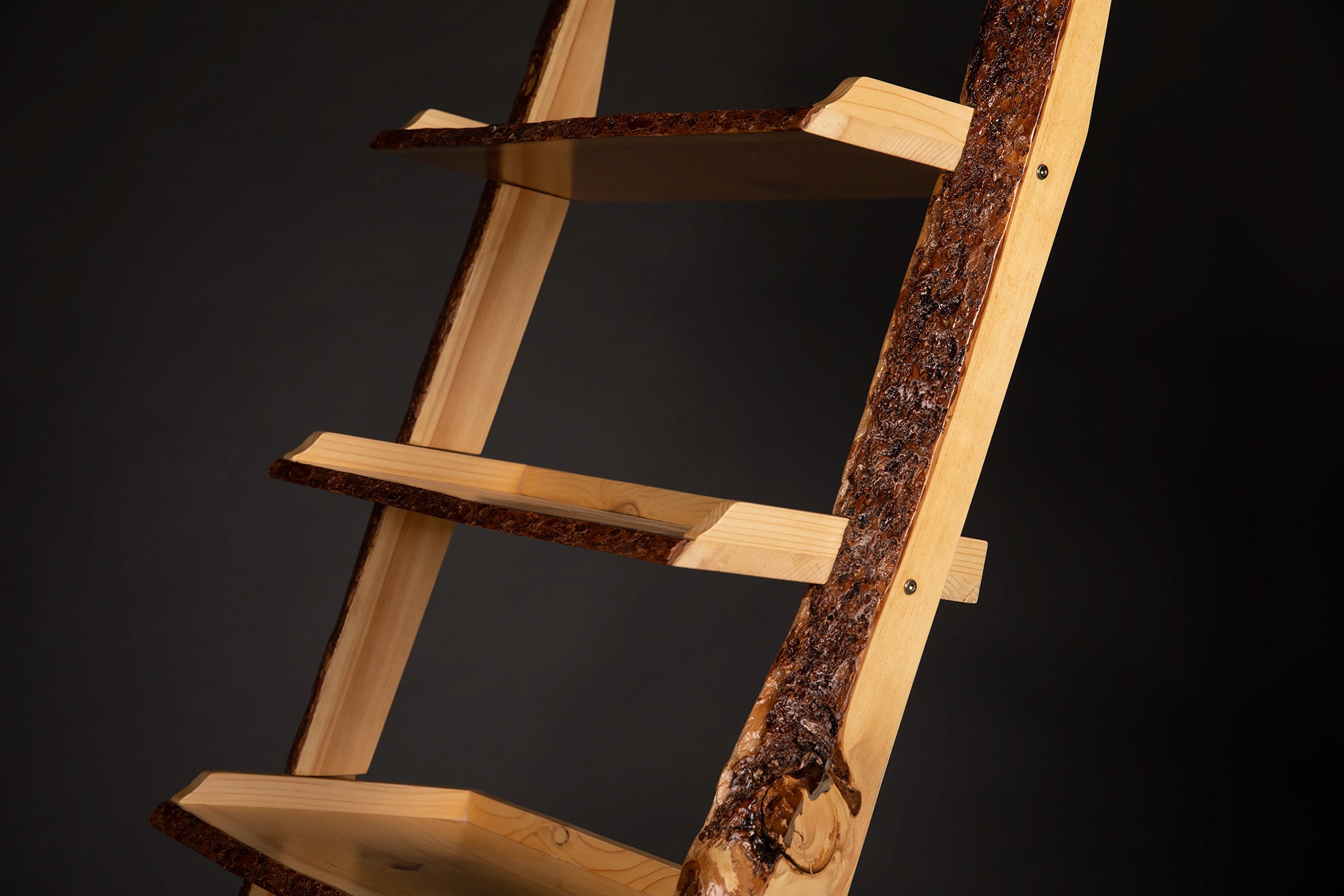 Hand Made Live Edge Ladder - Etsy