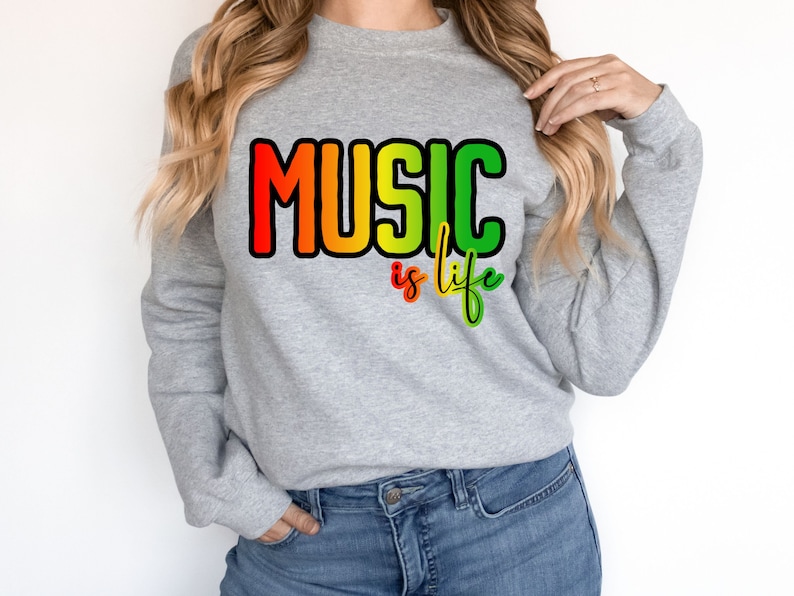 Reggae Music is Life PNG, Rasta Download Design for Sublimation on T ...