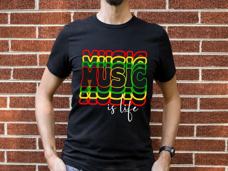 Rasta Music Lover PNG, Reggae Sublimation Design, Rasta T-shirt Print ...