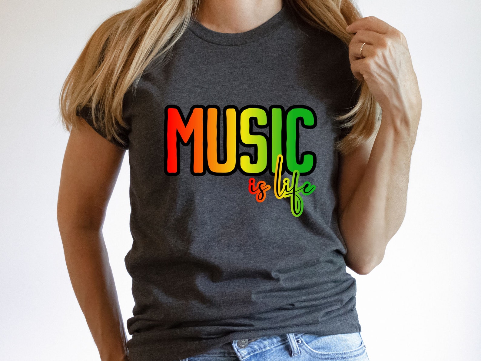 Reggae Music is Life PNG, Rasta Download Design for Sublimation on T ...