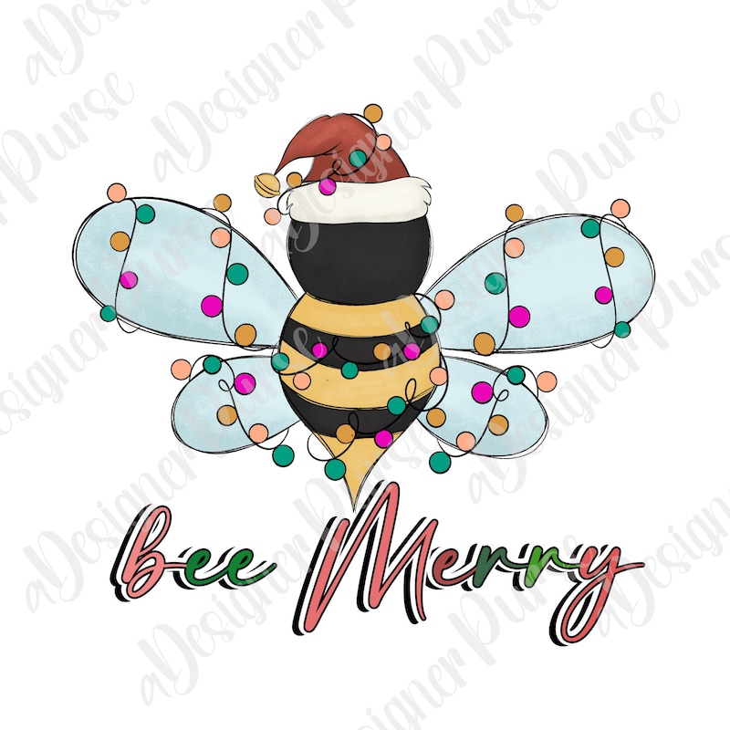Santa Bee - Etsy