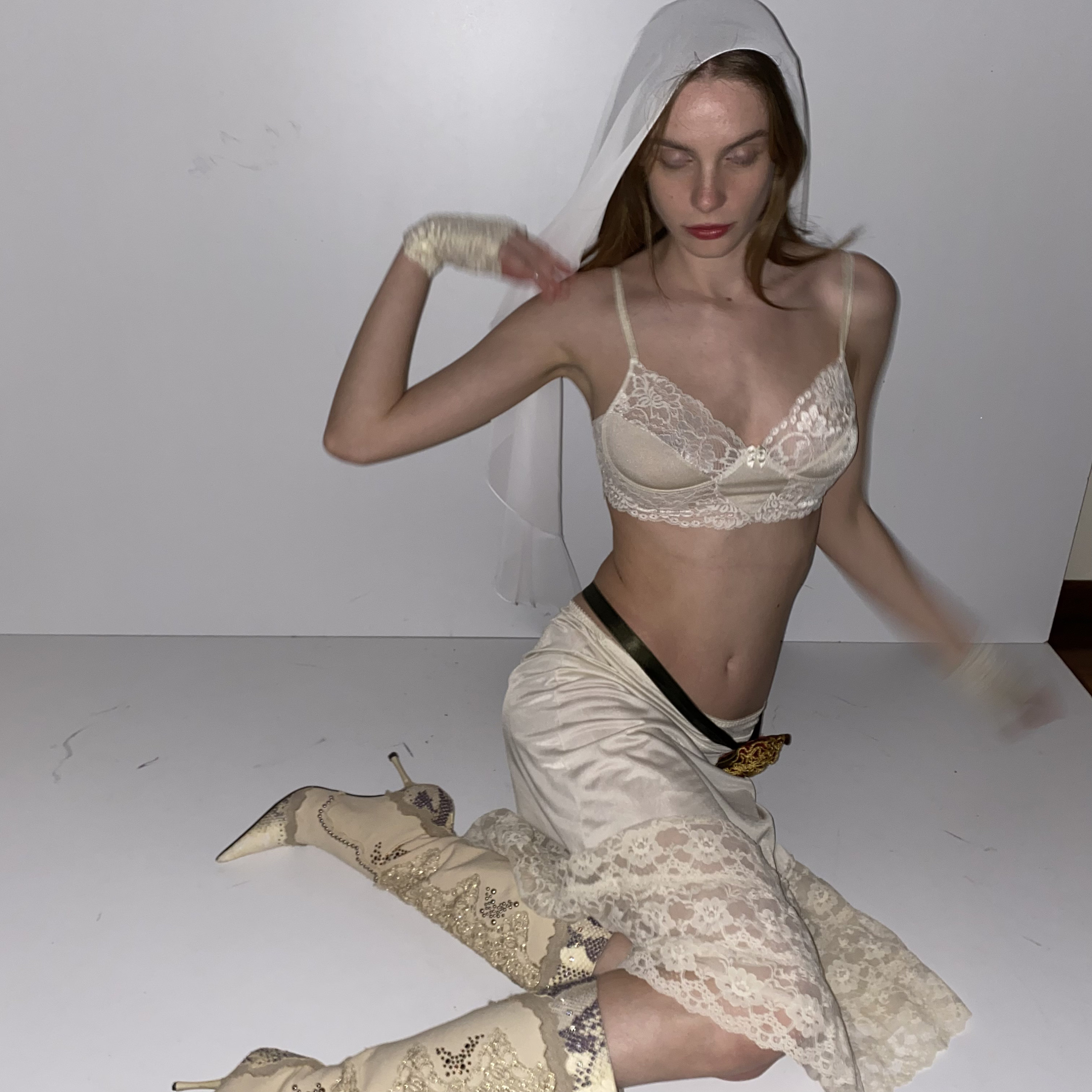 Cream White Lace Bralette Crop Top White Bralette Top Etsy