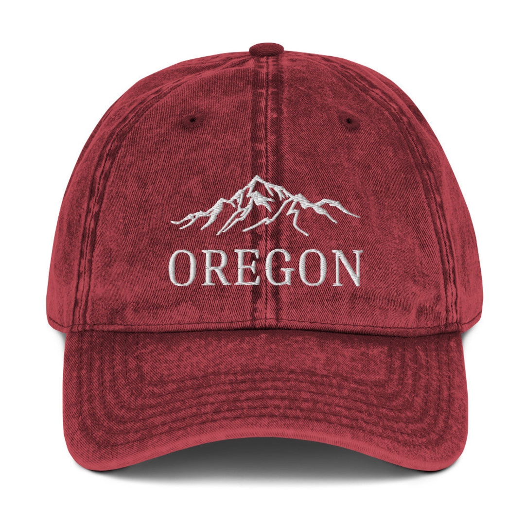 Embroidered Oregon Hat Vintage 90s Embroidered Baseball Cap Oregon ...
