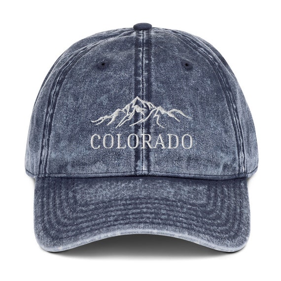 Vintage Embroidered Colorado Baseball Cap Colorado Hat | Etsy