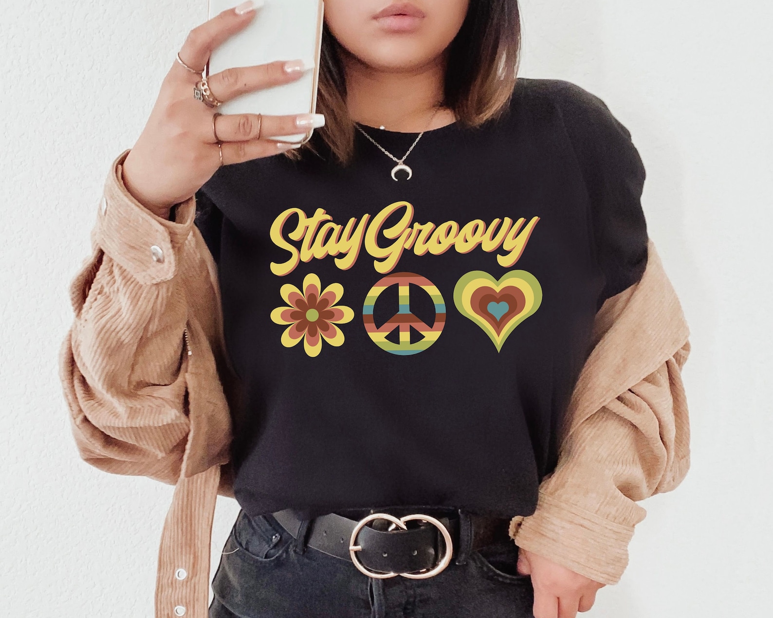 Retro Stray Groovy 70s Shirt Groovy Graphic Tshirt Retro - Etsy