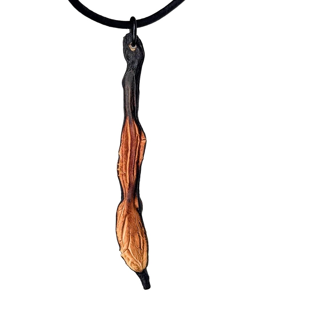 Ocean Algae Pendant "sargyx" One-of-a-kind Seaweed Jewelry, Handcrafted ...
