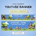 Youtube Banner Template Gaming, Pixelated 8 Bit Fantasy Kingdom, Retro ...