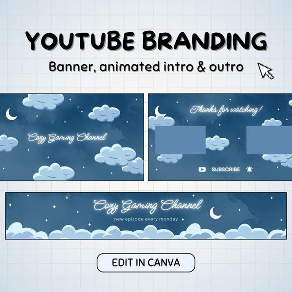 Youtube End Screen - Etsy