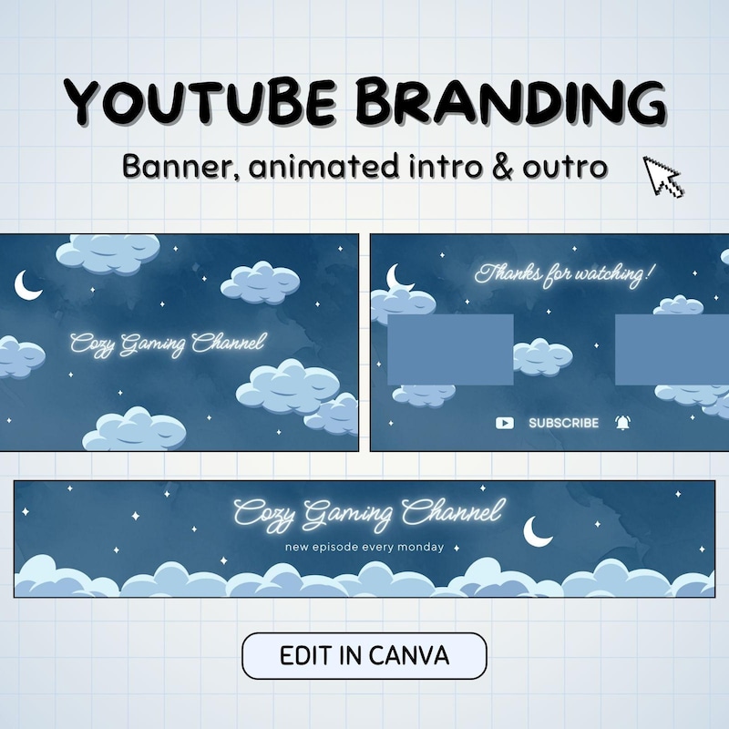 Youtube End Screen - Etsy