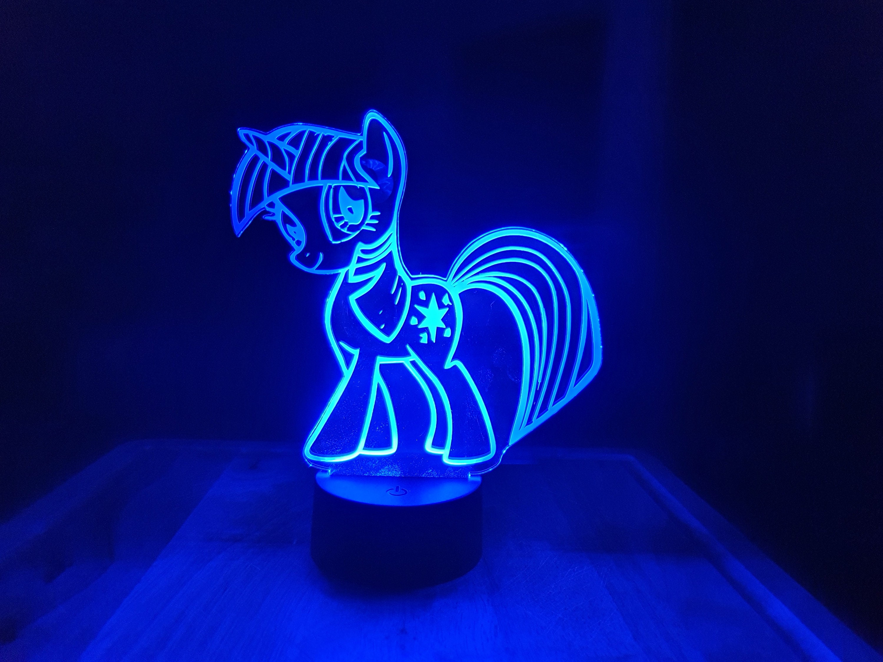 My Little Pony Night Light - Etsy