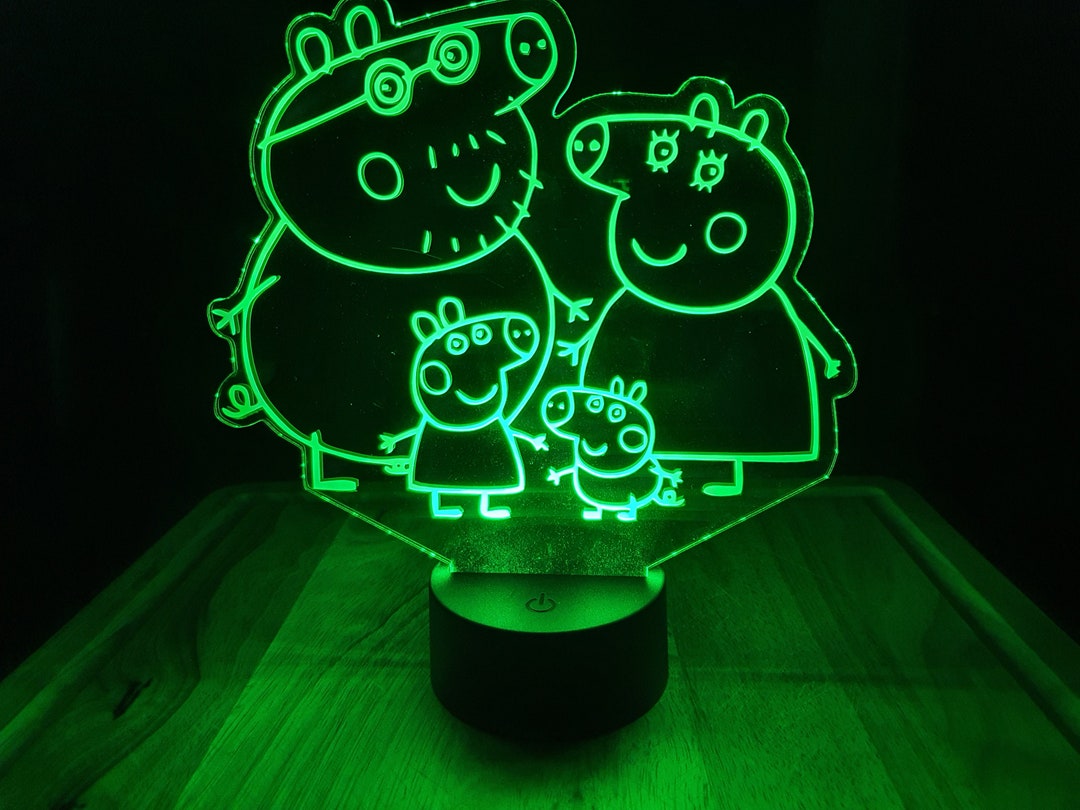 Pepper Pig Night Light - Etsy