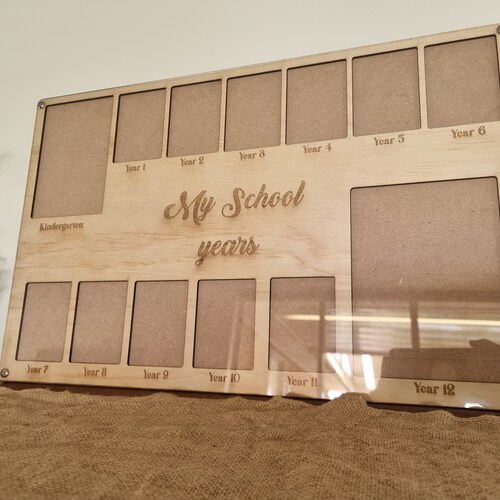 School Years Photo Picture Frame Small Size Mini Wallets - Etsy