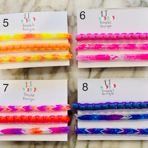 Rainbow Loom Bracelet Packs - Etsy