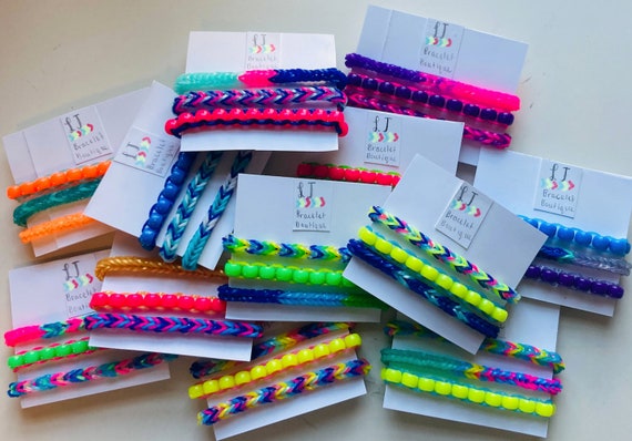 Rainbow Loom Bracelet Packs - Etsy