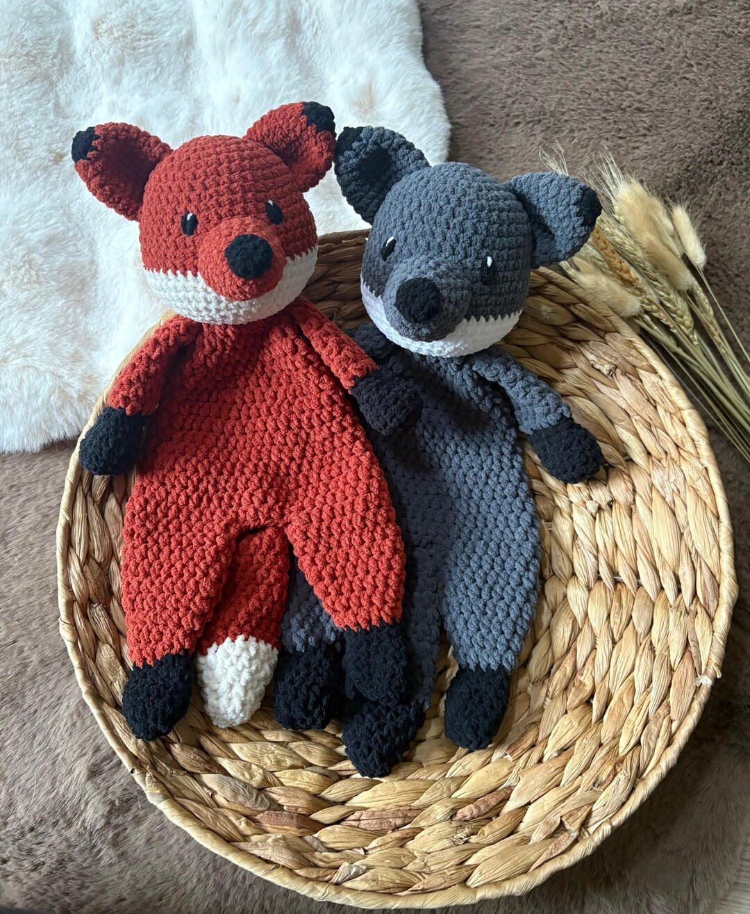 Felix the Fox & Lupo the Wolf - Etsy