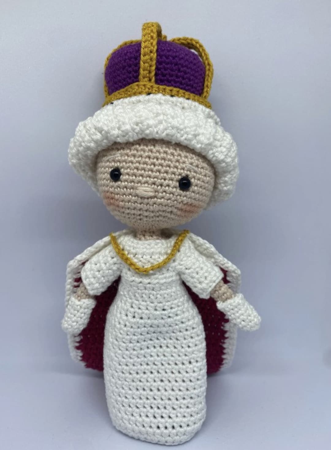 Queen Elizabeth II Crochet Pattern ENG - FR - Etsy