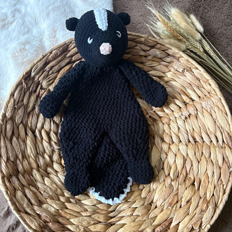 Crochet Skunk - Etsy