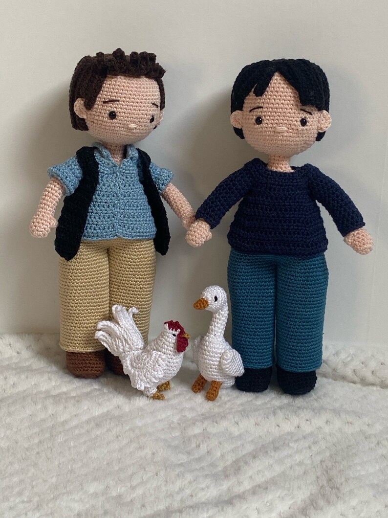 Joey Tribbiani and Duck Crochet Pattern - Etsy