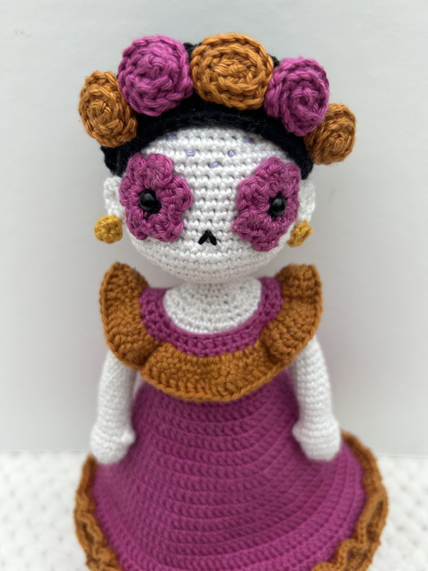 Catrina the Calavera Crochet Pattern / Catrina La Calavera - Etsy