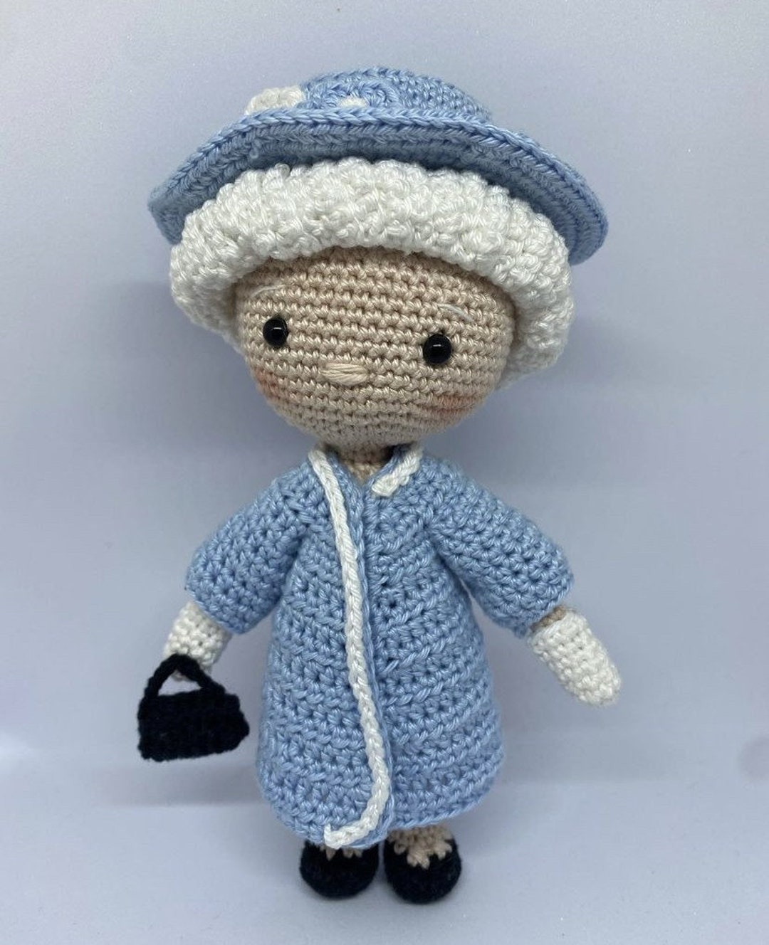 Queen Elizabeth II Crochet Pattern ENG - FR - Etsy