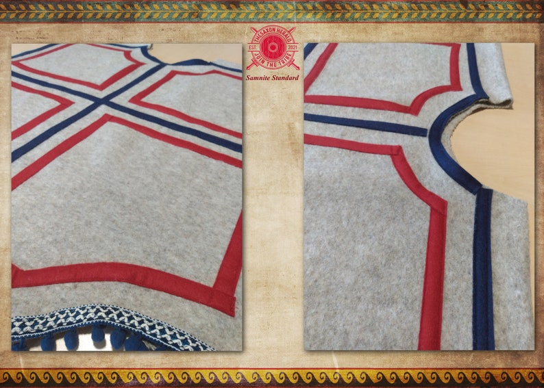 Samnite Legion Banner: Iron Age Army Standard || Handcrafted Italic War ...