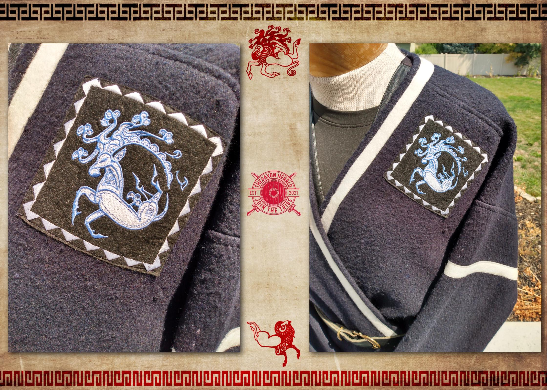 Scythian Griffon Embroidery Patch Inspired by Ancient Tattoo Art Sold ...