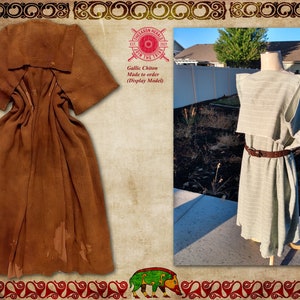 Gallic Chiton Gaulish Iron Age Dress Gaul Civilization Clothing La Tène ...