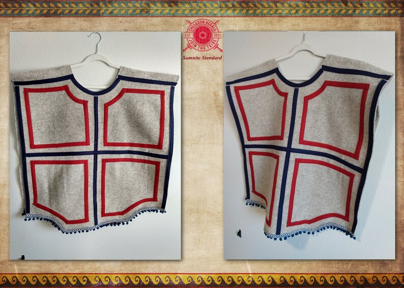 Samnite Legion Banner: Iron Age Army Standard || Handcrafted Italic War ...