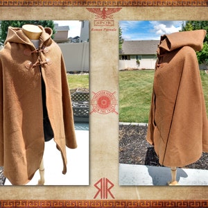 Roman Wool Cloak Paenula SPQR Legionary Clothing From the Iron Age ...
