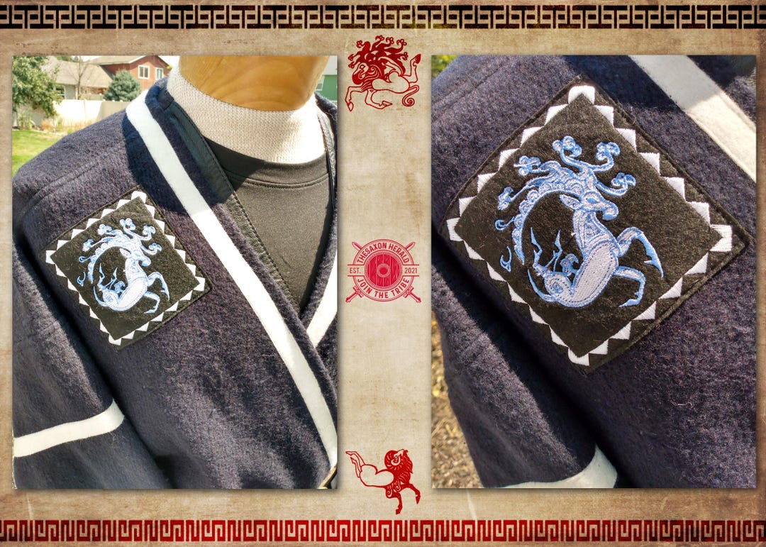 Scythian Griffon Embroidery Patch || Sold in Pairs of 2 - Etsy