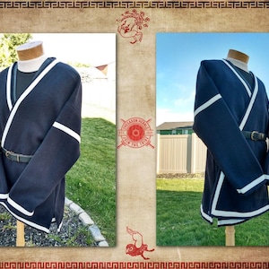 Scythian Kurta: Wool Robe With Felted Trim || Iron Age Nomadic Clothing ...