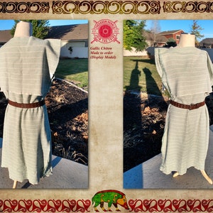 Gallic Chiton Gaulish Iron Age Dress Gaul Civilization Clothing La Tène ...