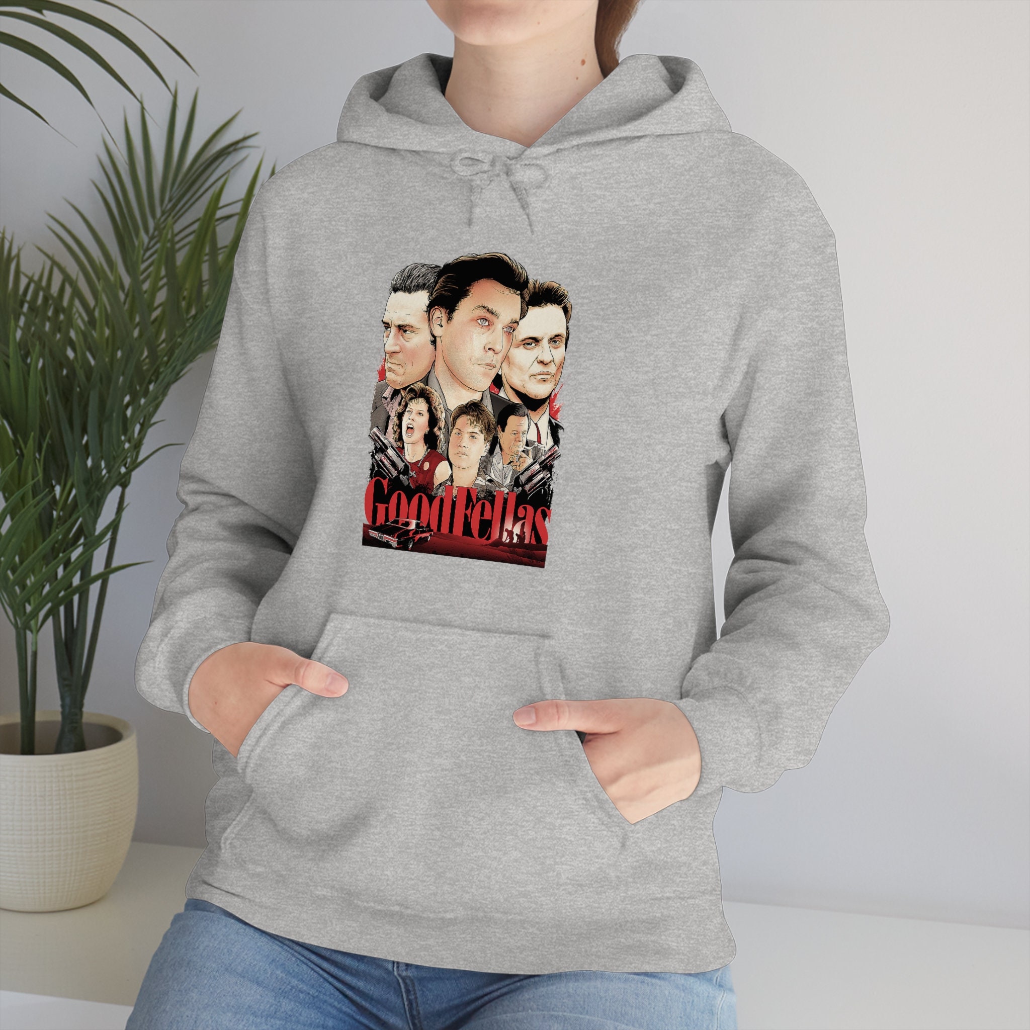 Goodfellas Hoodie 90's, Robert De Niro, Joe Pesci, Ray Liotta, Gangster ...