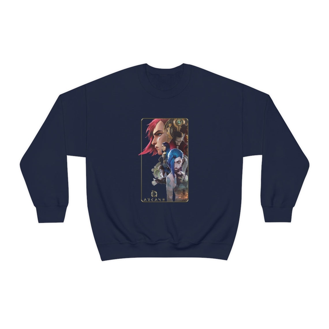 Arcane League of Legends Sweatshirt, Arcane Hoodies, Jinx Sweatshirt ...