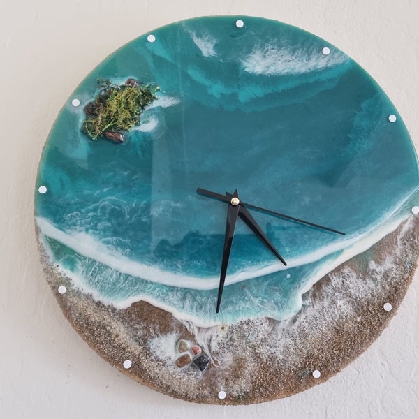 Beach Clock - Etsy