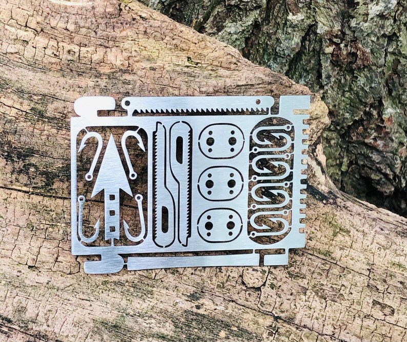 Survival Card - Etsy