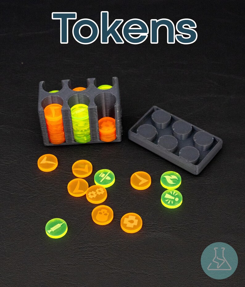 Necromunda Tokens and Templates (transparent, Various Shapes) - Etsy