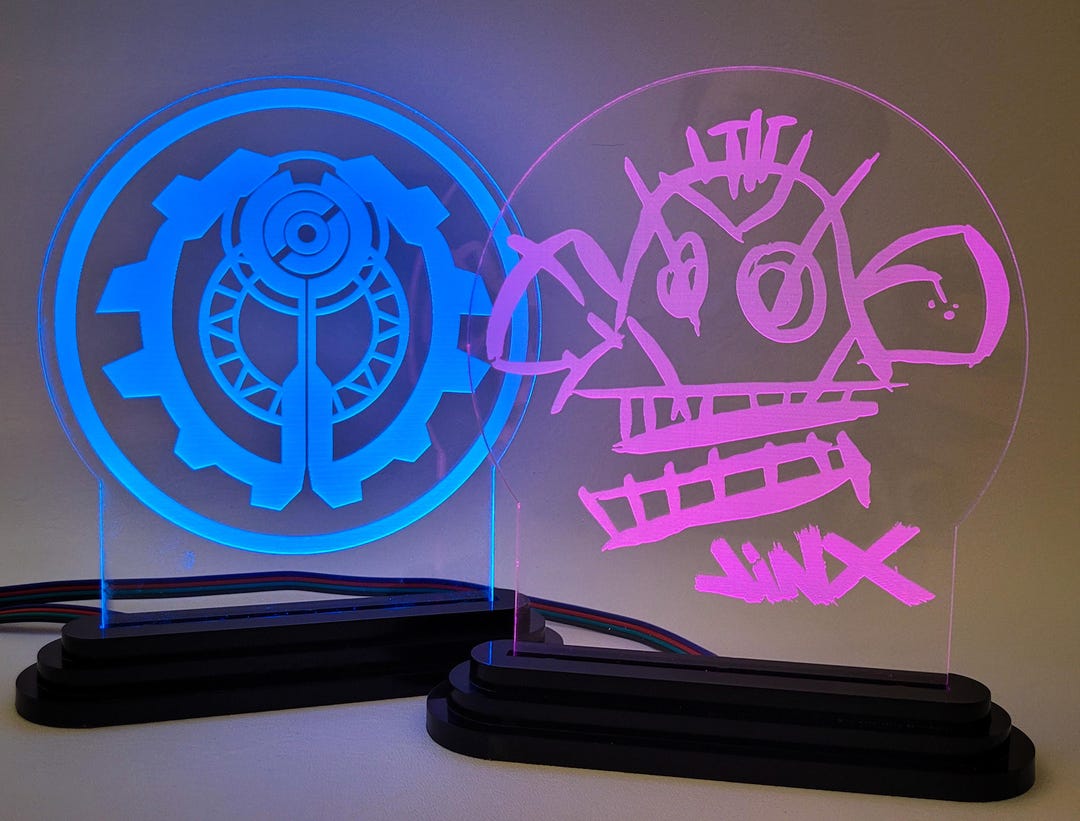 Engraved Light Sign | Arcane | League of Legends - Etsy