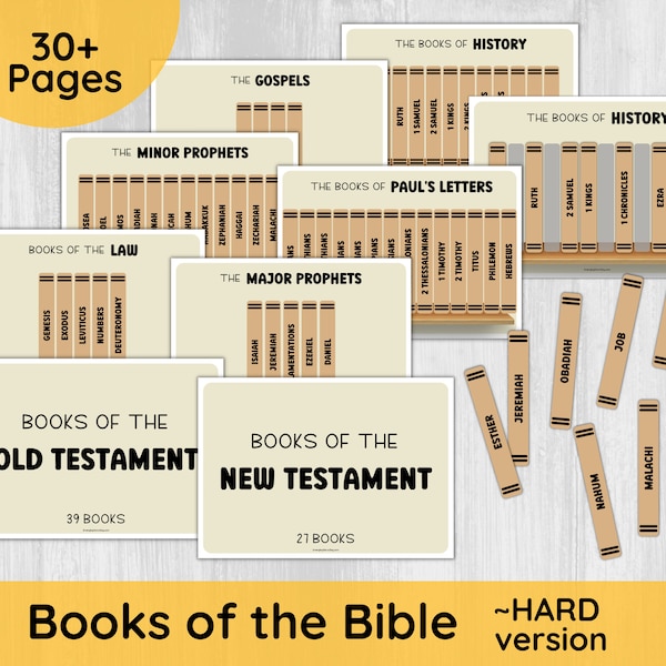 Books of the Bible - Etsy